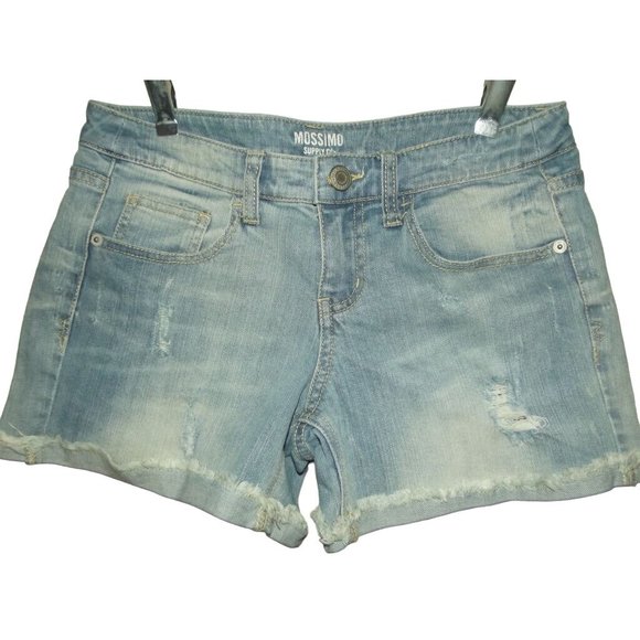 Mossimo Supply Co. | Shorts | Mossimo Jean Shorts Womens Junior 9 ...